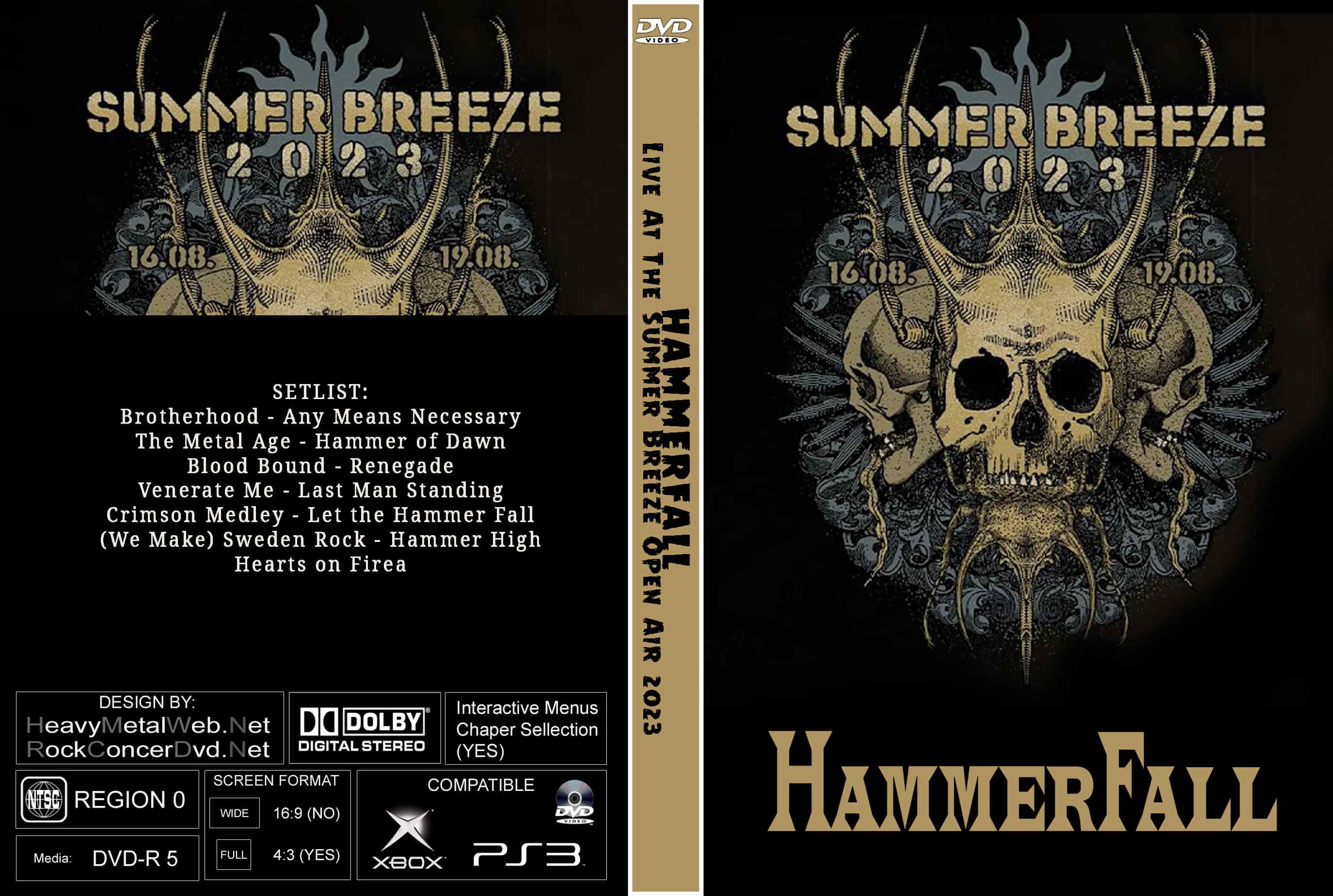 Bands H :: Hammerfall :: HAMMERFALL Live At The Summer Breeze Open Air ...