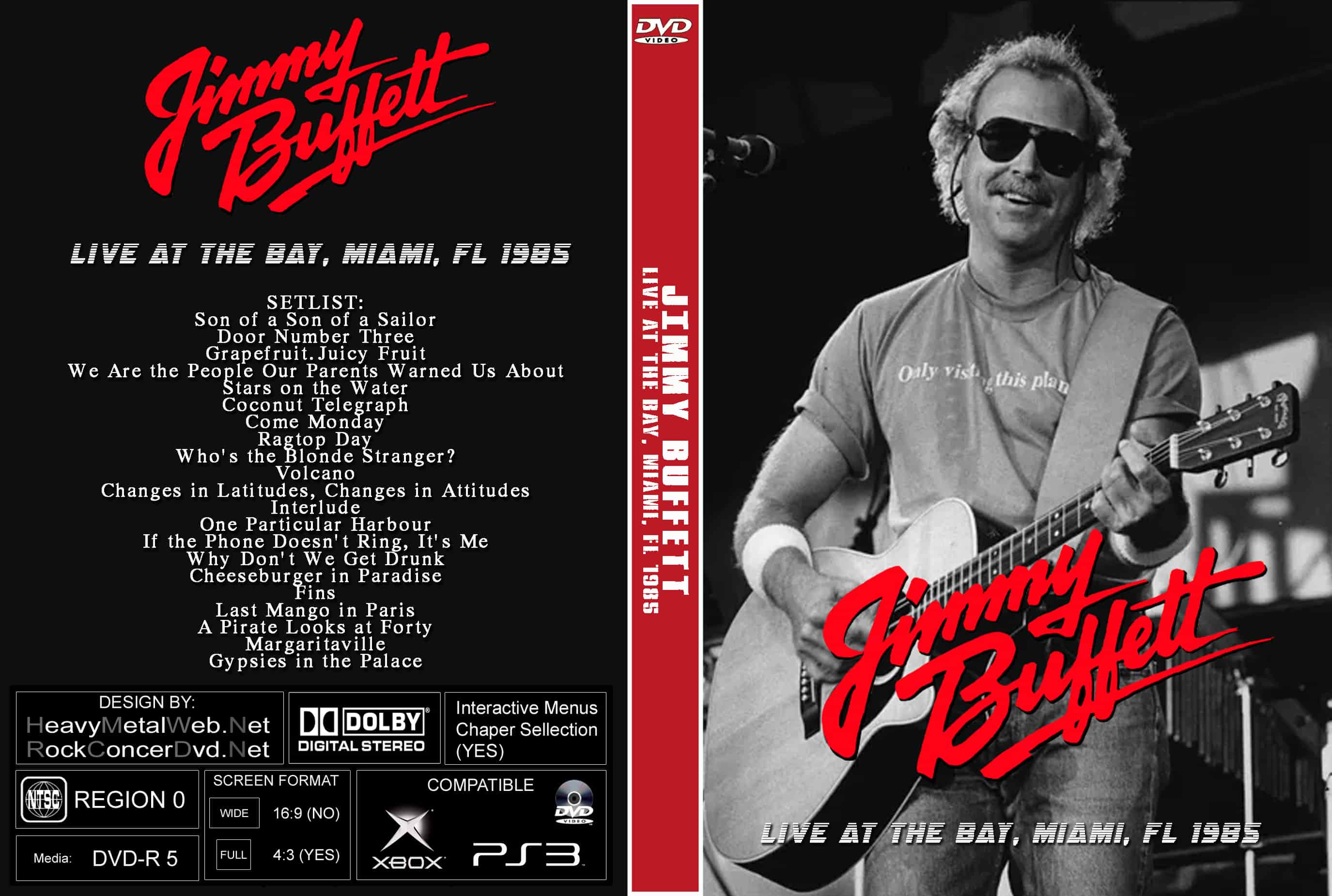 Bands J :: Jimmy Buffett :: JIMMY BUFFETT Live At The Bay, Miami, FL ...