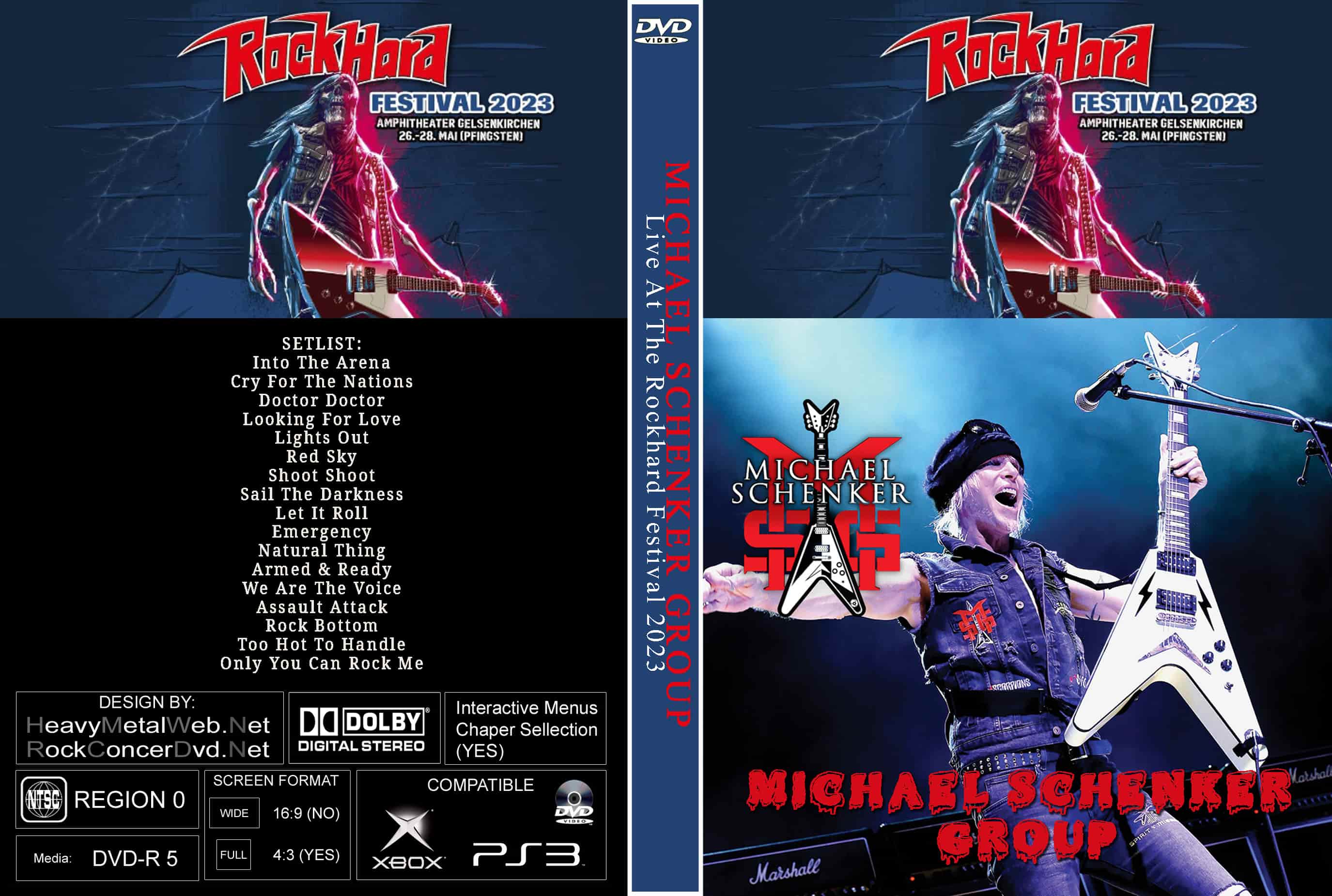 Bands M :: MSG :: MICHAEL SCHENKER GROUP Live At The Rock Hard Festival ...