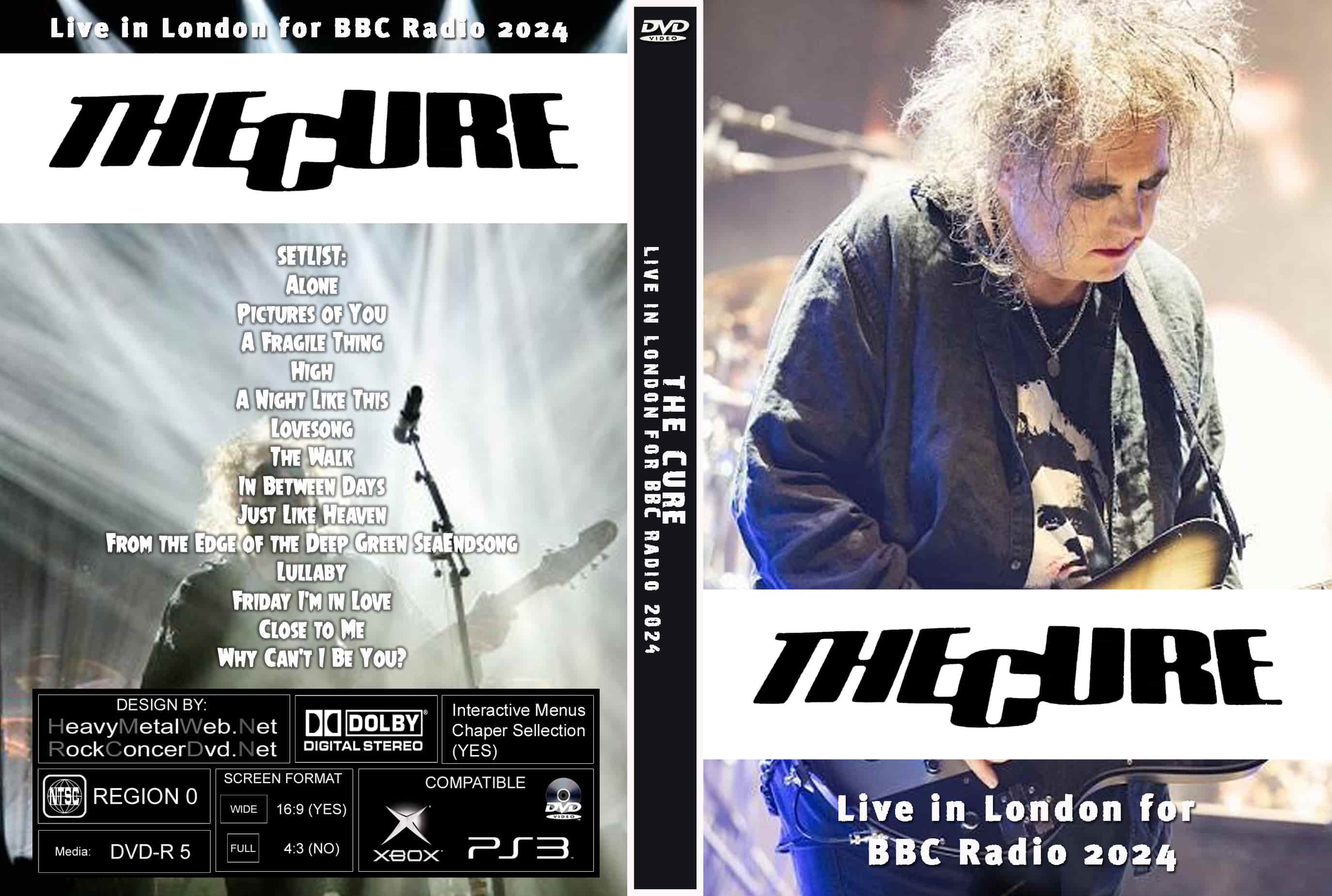 THE CURE Live in London for BBC Radio 2024 DVD