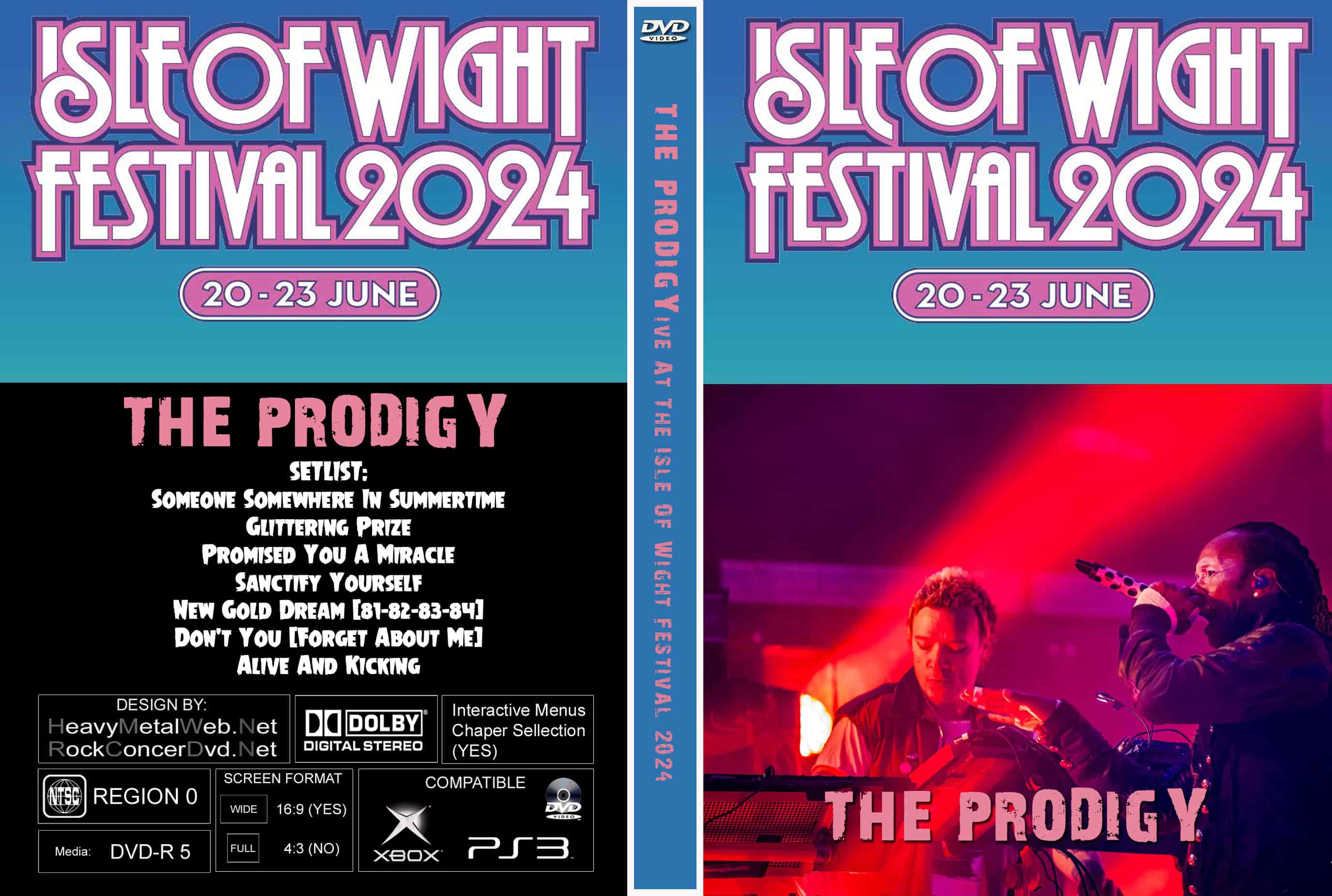 THE PRODIGY Live At The Isle Of Wight Festival 2024 DVD