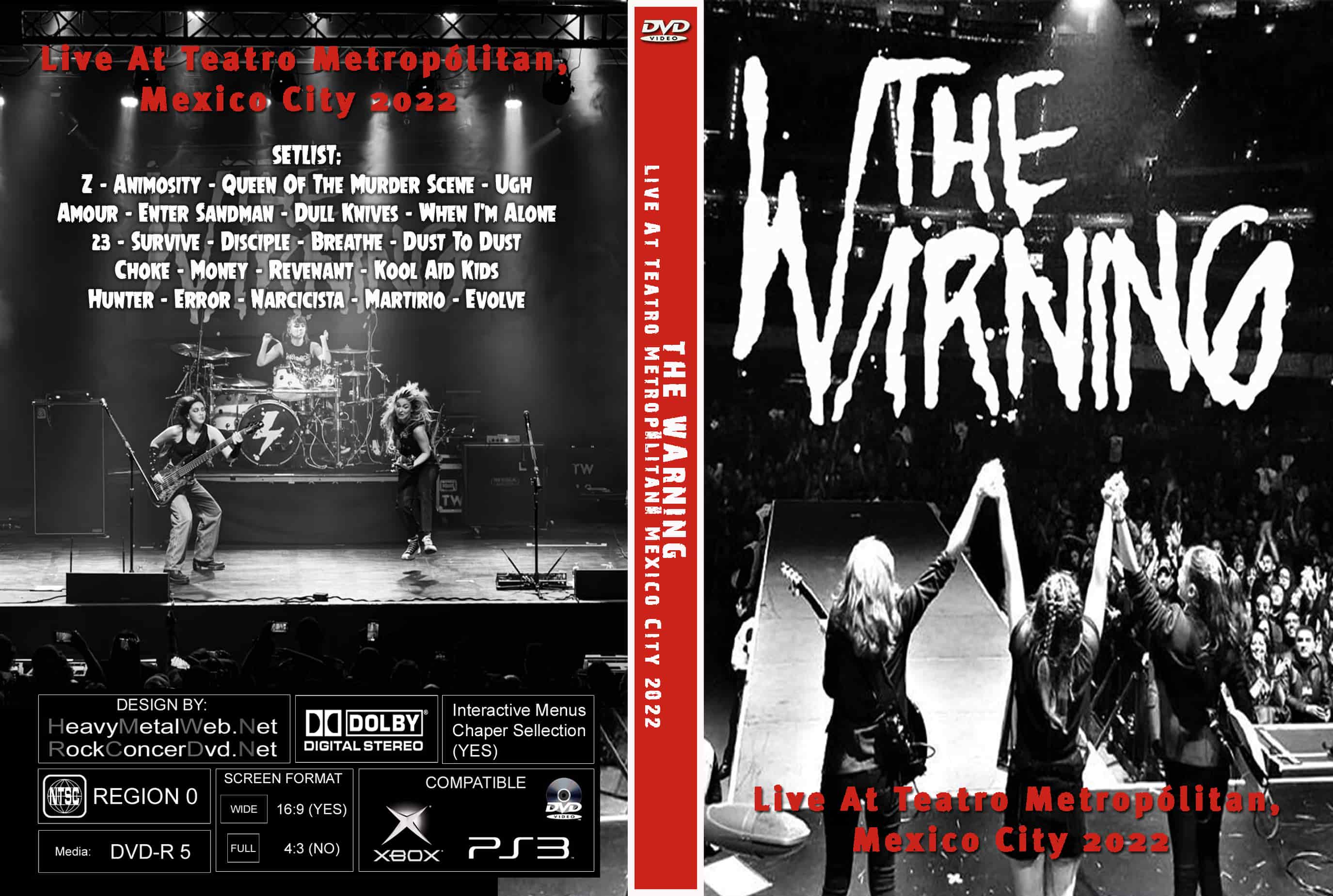 THE WARNING Live At Teatro Metropólitan, Mexico City 2022 DVD